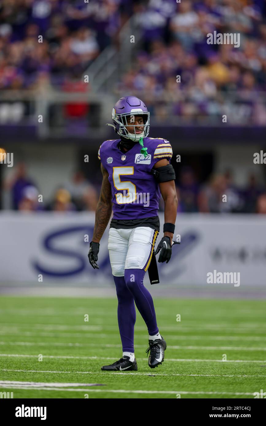 Minnesota Vikings wide receiver Mekhi Blackmon (5) during the first ...