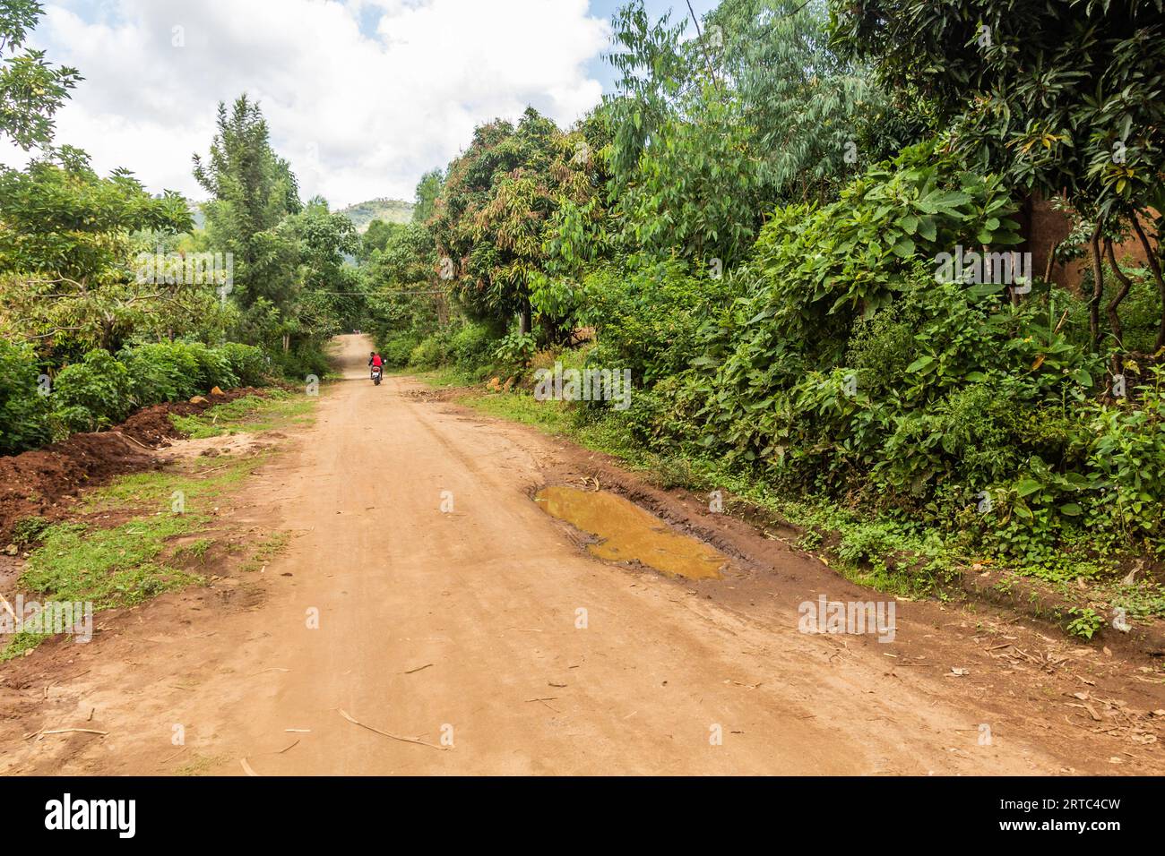 Local road in Jinka, Ethiopia Stock Photo - Alamy
