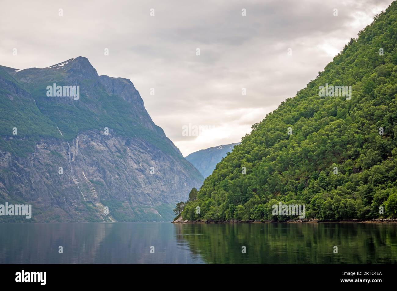 Entrance to the geirangerfjord hi-res stock photography and images - Alamy