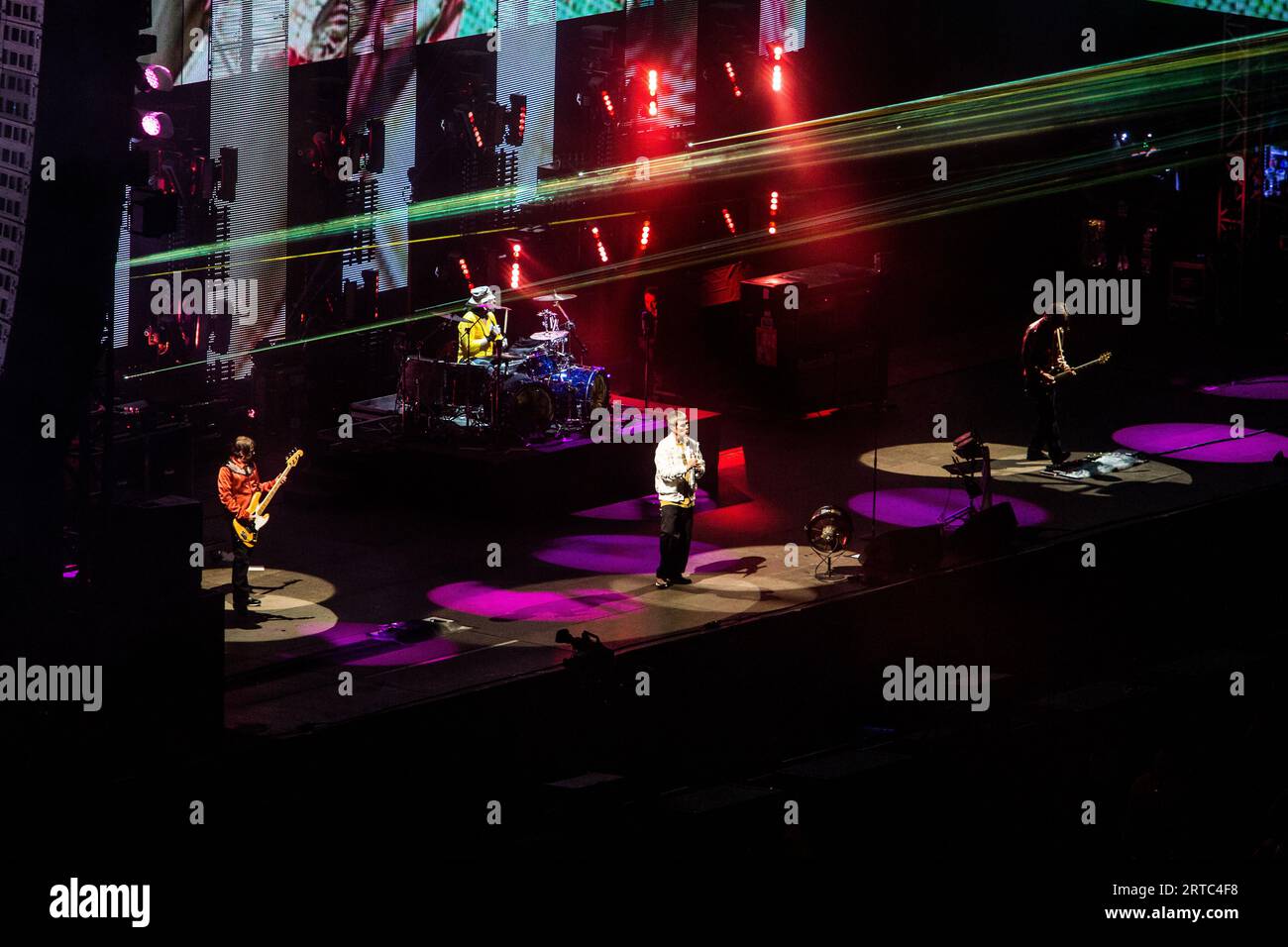 The Stone Roses performing at Wembley Stadium Stock Photo - Alamy