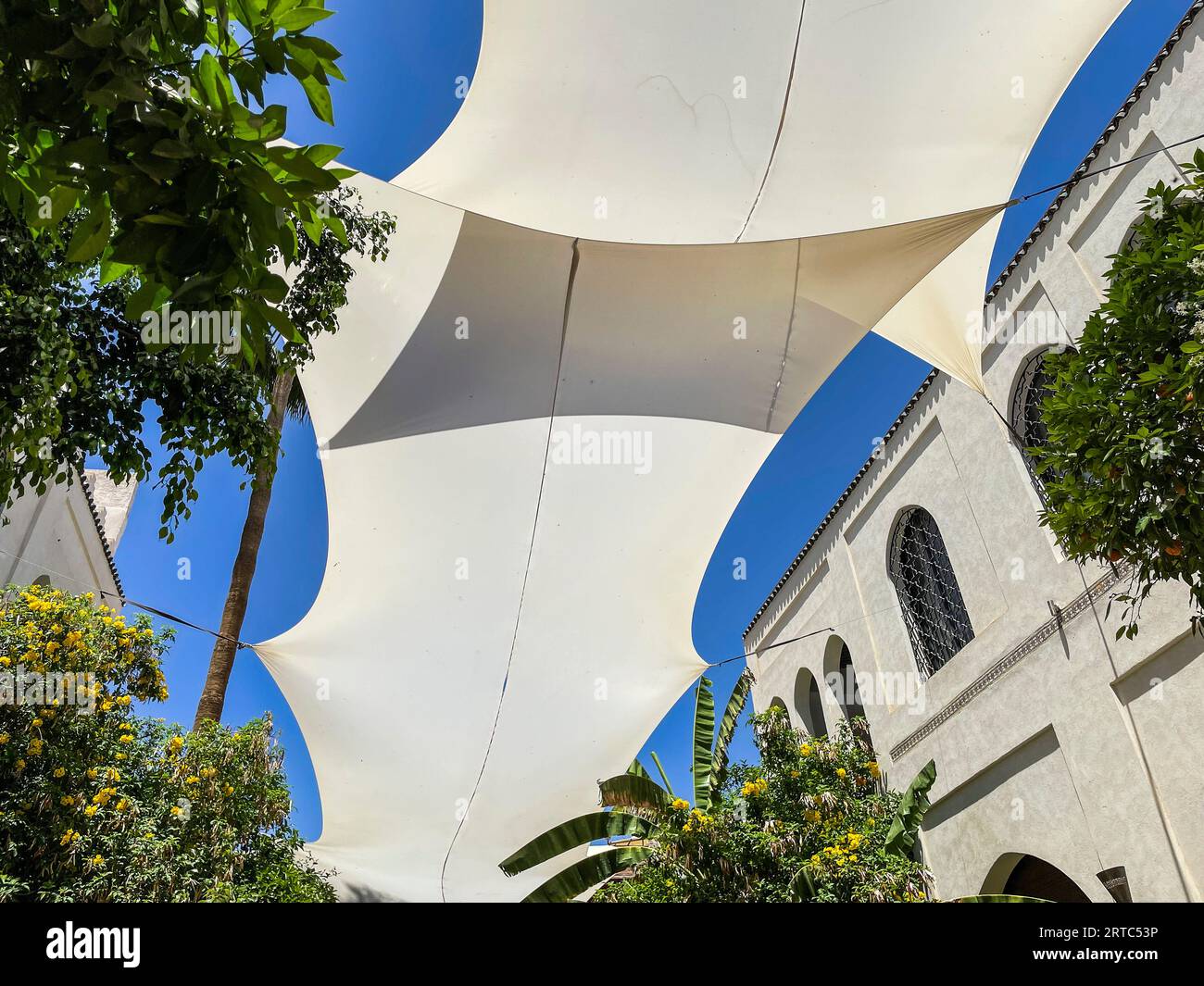 Morocco, Marrakech, Traditional restaurant Stock Photo - Alamy