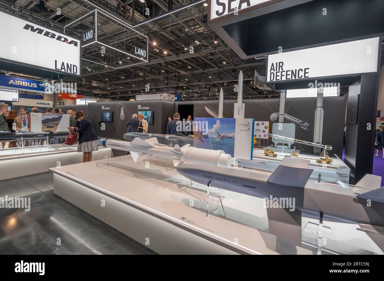 ExCel, London, UK. 12th Sep, 2023. The biennial Defence and Security ...