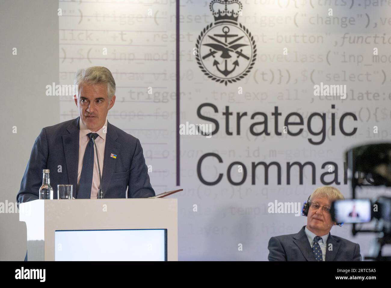ExCel, London, UK. 12th Sep, 2023. James Cartlidge MP, UK Government ...