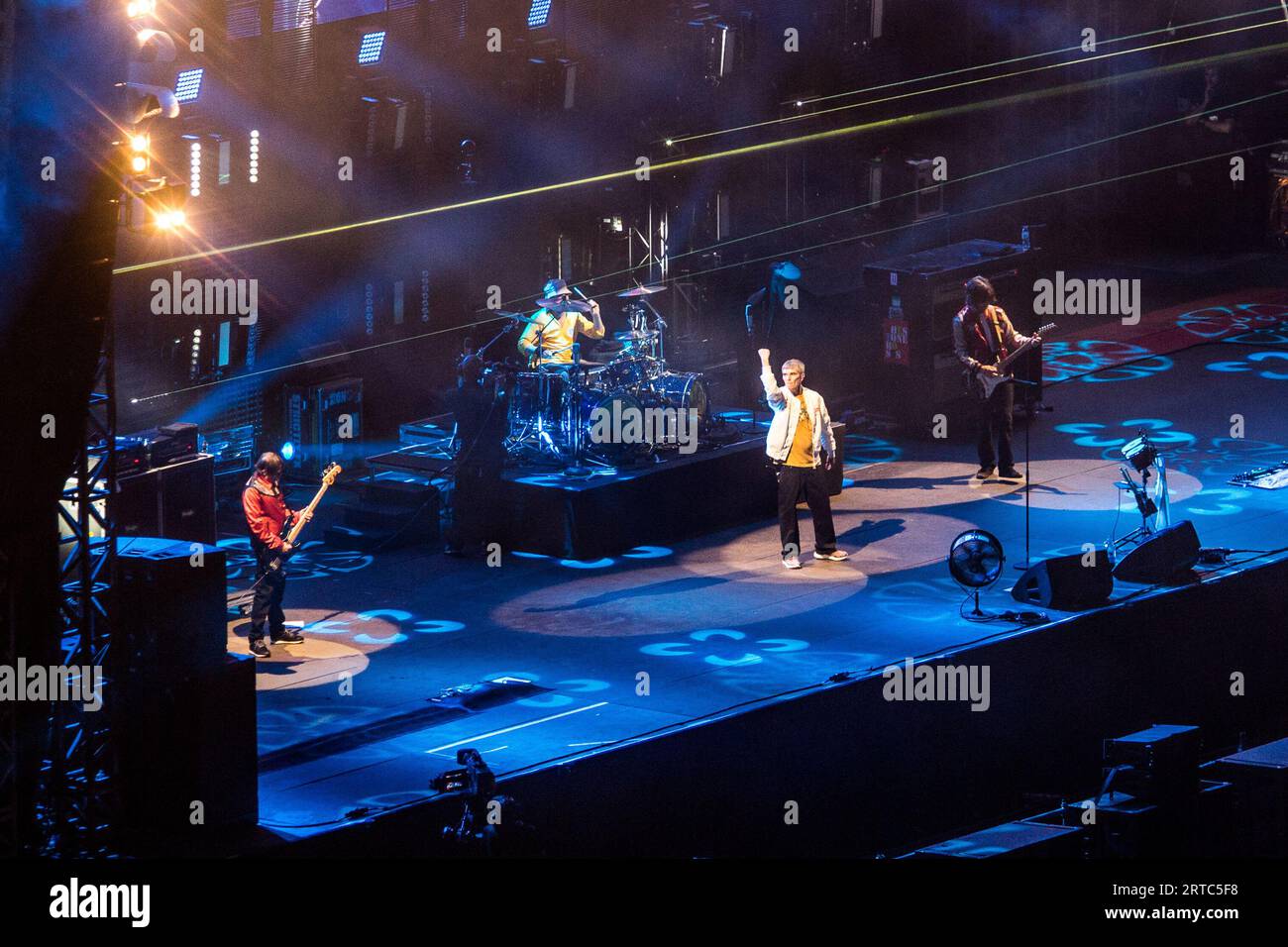 The Stone Roses performing at Wembley Stadium Stock Photo - Alamy