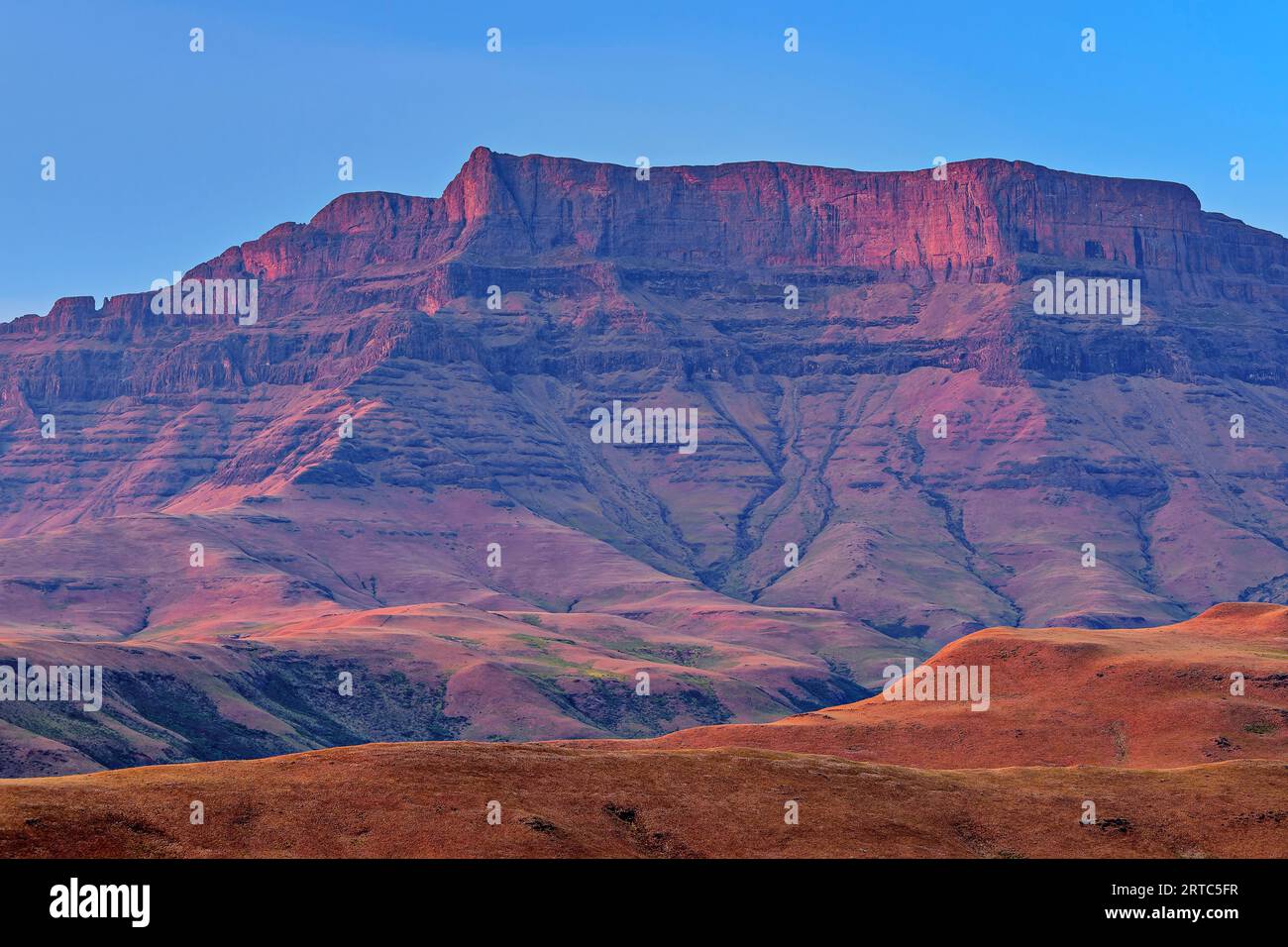 View of Drakensberg from Langalibalele Ridge, Langalibalele Ridge ...