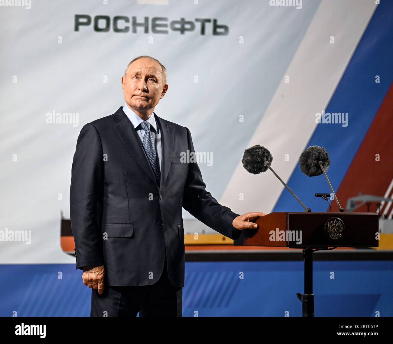 Vladivostok, Russia. 11th Sep, 2023. Working trip of Russian President ...