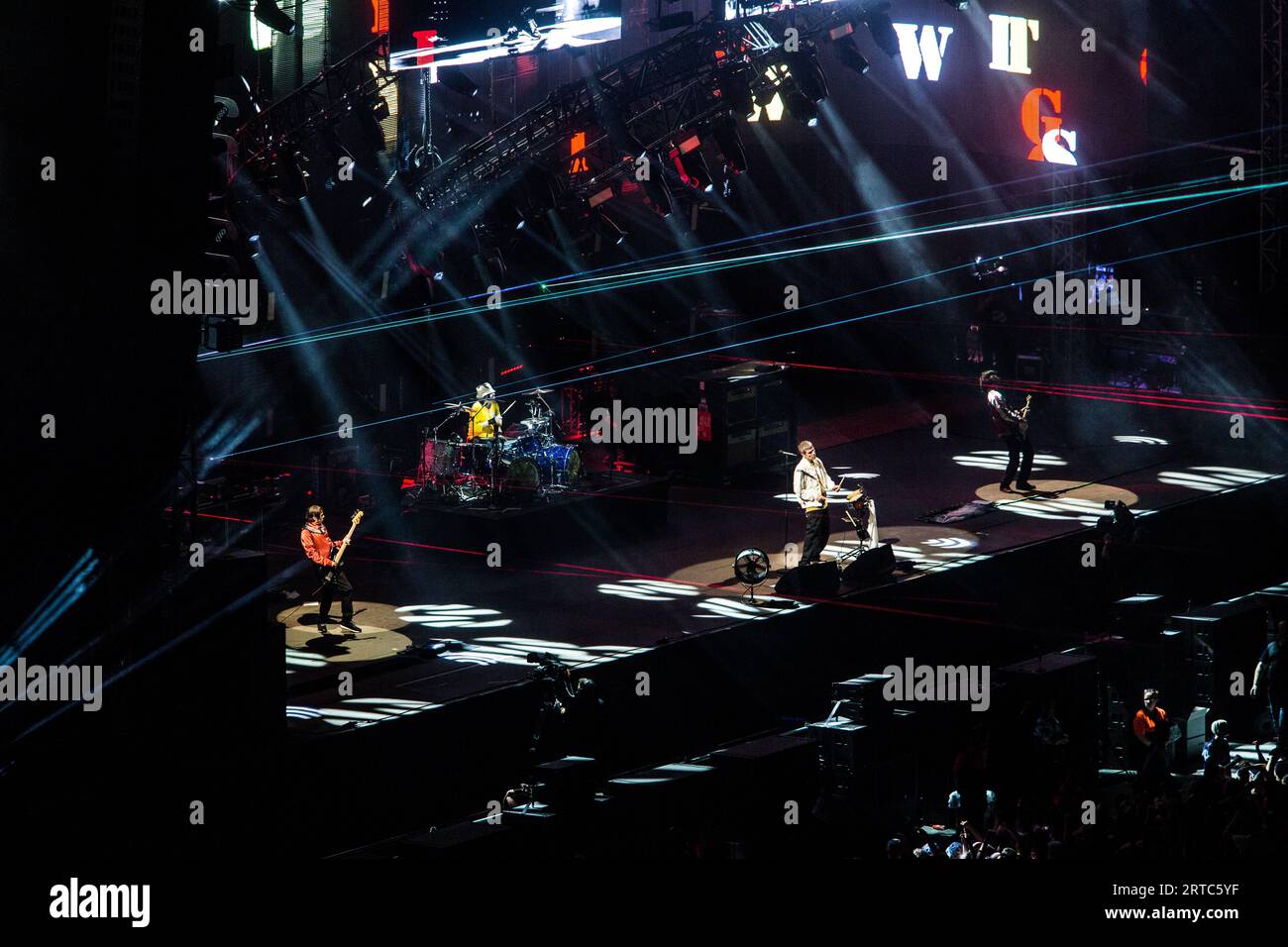 The Stone Roses performing at Wembley Stadium Stock Photo - Alamy