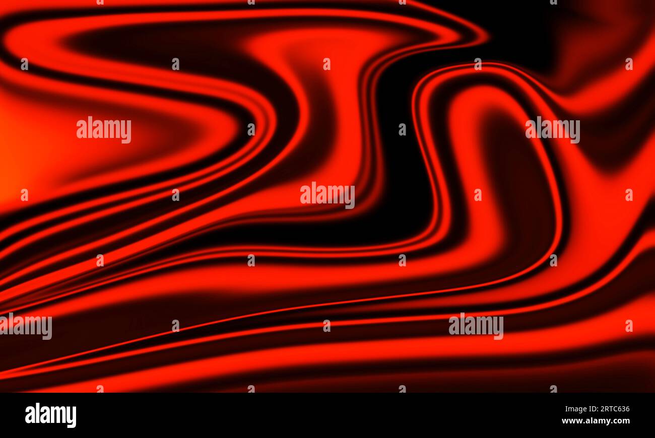 Abstract red background with some smooth curve lines illustration Stock ...