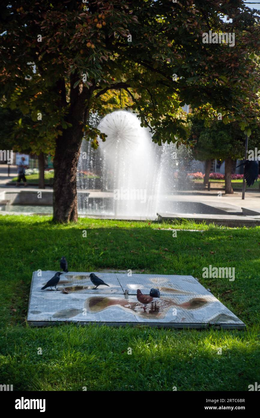 Old fontain in Center of sofia Stock Photo - Alamy