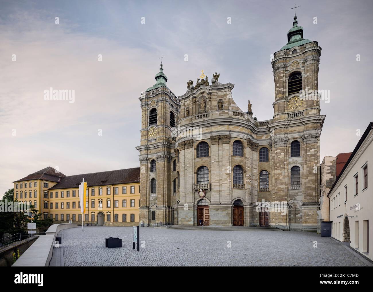 Basilica of St. Martin in Weingarten, Ravensburg district, Baden ...