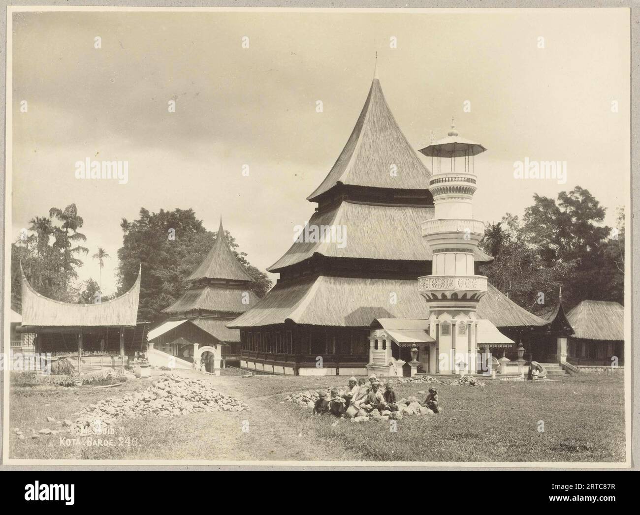West Sumatra, Indonesia, 1900, vintage archive photo Stock Photo - Alamy