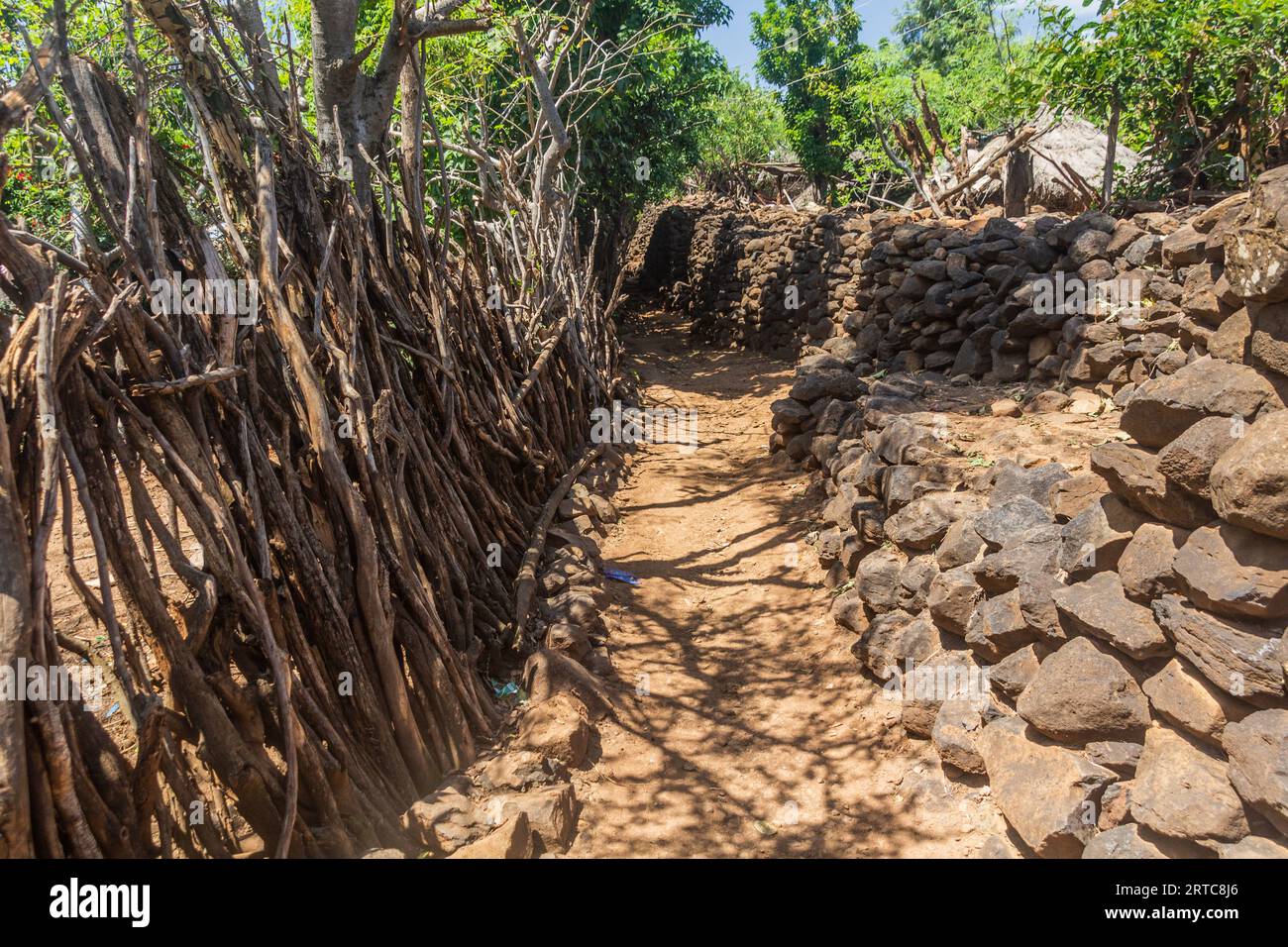 Konso ethiopia stone village hi-res stock photography and images - Alamy