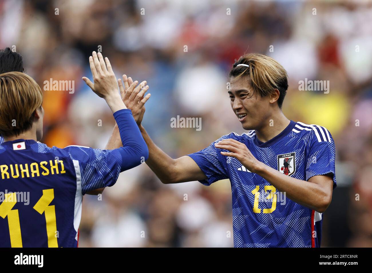 GENK - (l-r) Kyogo Furuhashi of Japan, Keito Nakamura of Japan ...