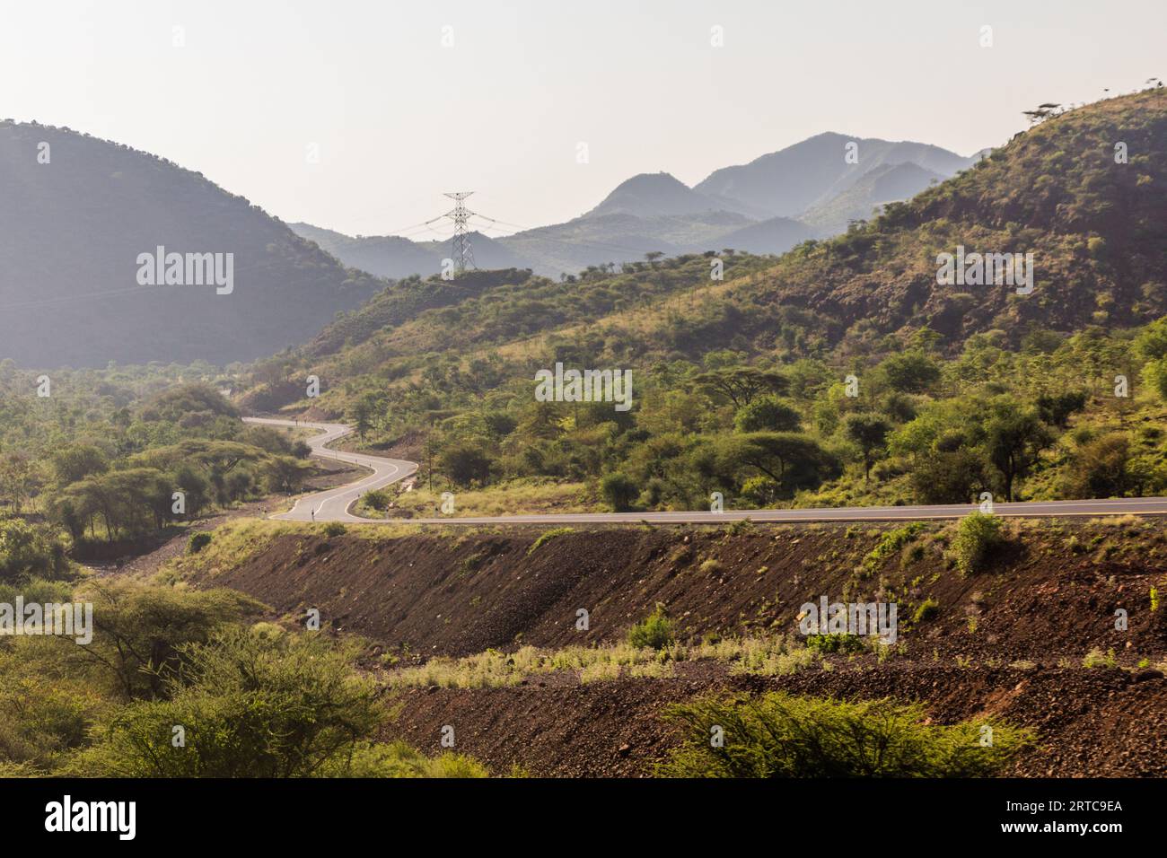 Road near Konso town, Ethiopia Stock Photo - Alamy