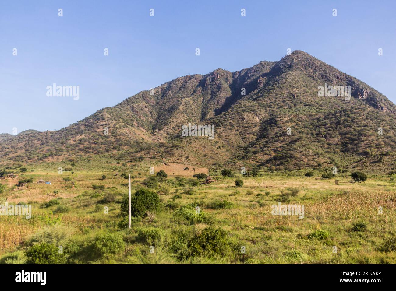 Landscape near Konso town, Ethiopia Stock Photo - Alamy
