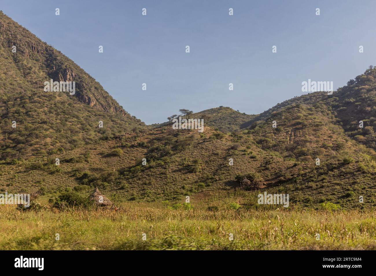 Landscape near Konso town, Ethiopia Stock Photo - Alamy