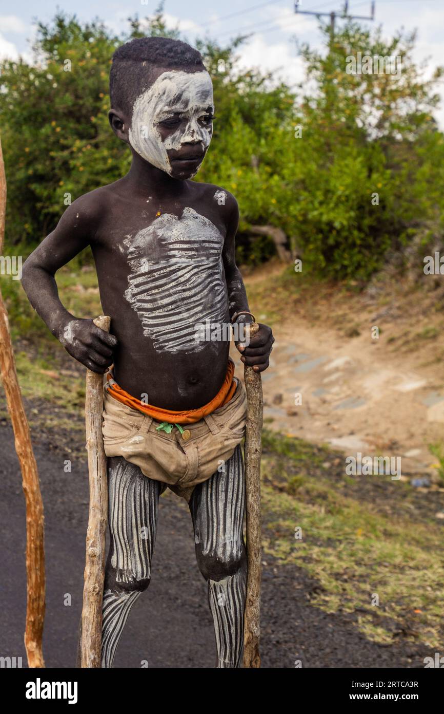 Ethiopia omo valley bana tribe hi-res stock photography and images - Alamy