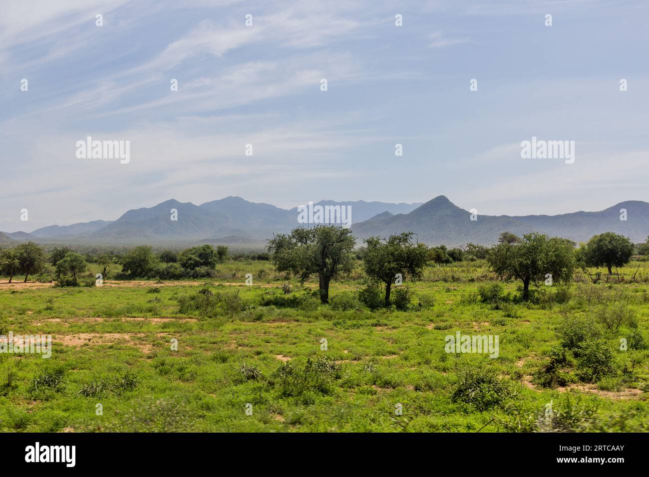 Landscape of Omo valley, Ethiopia Stock Photo - Alamy
