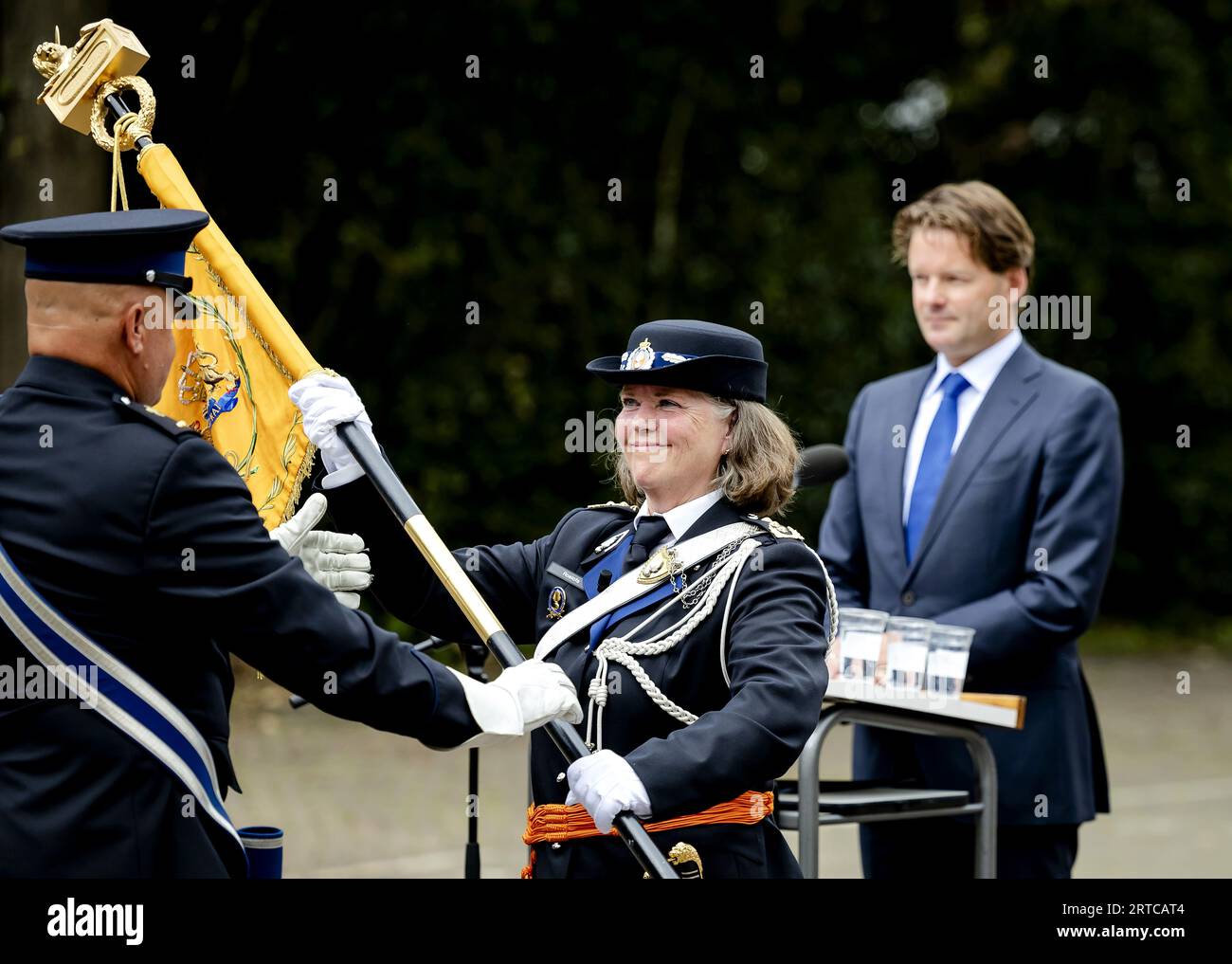 THE HAGUE - Annelore Roelofs (m) during the ceremonial installation of ...
