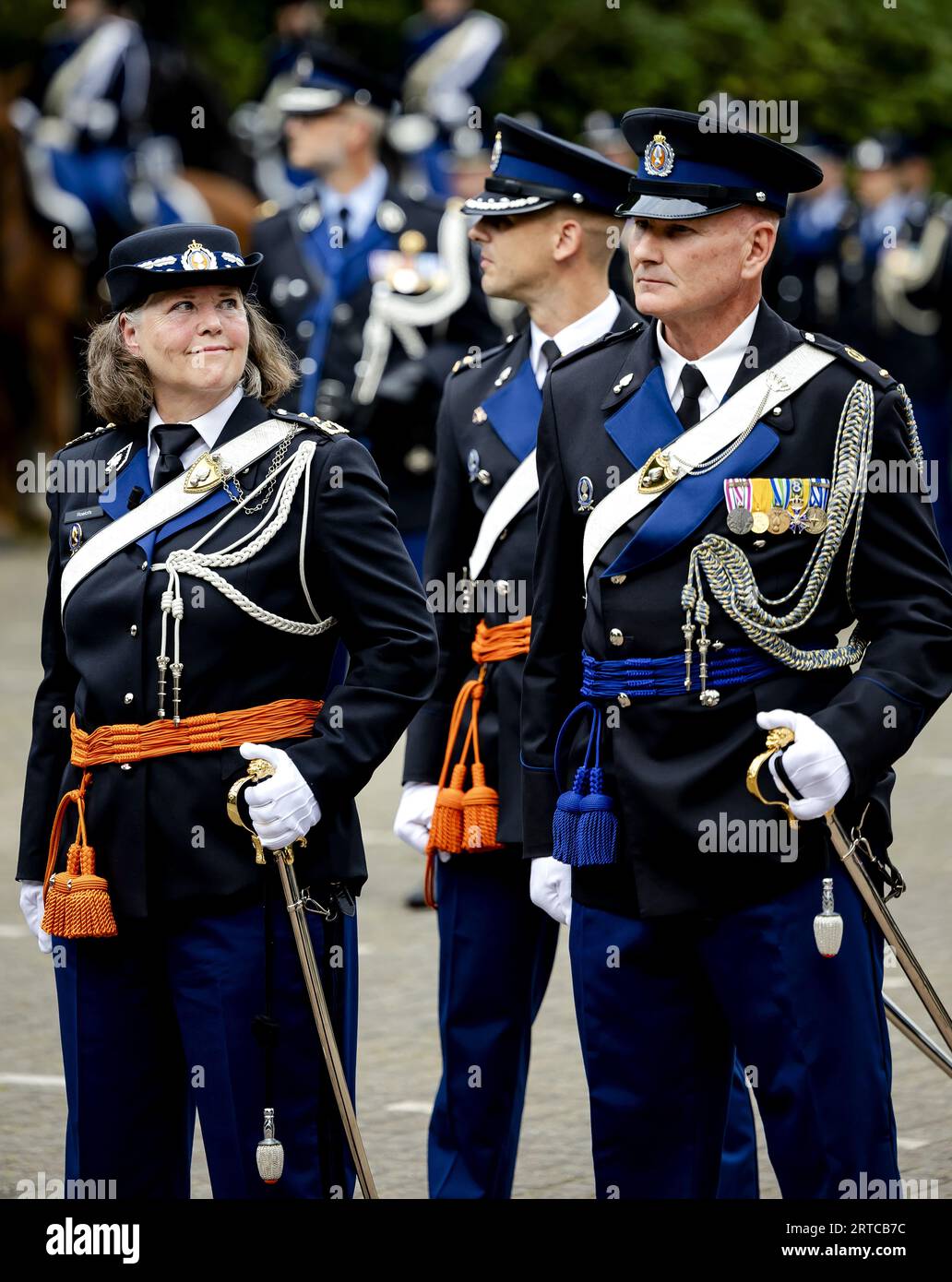 THE HAGUE - Annelore Roelofs (l) during the ceremonial installation of ...