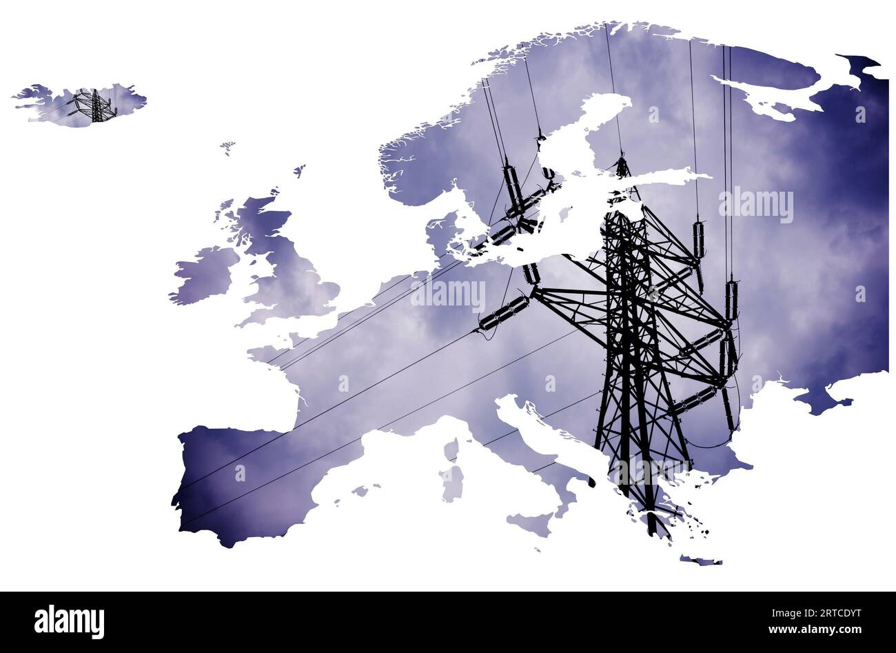 Europe Power Lines at Nicholas Warrior blog