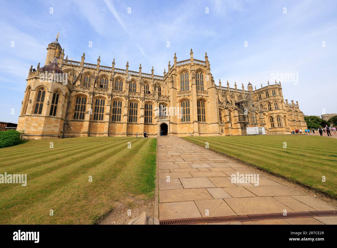 St George's Chapel at Windsor Castle in England is a castle chapel ...