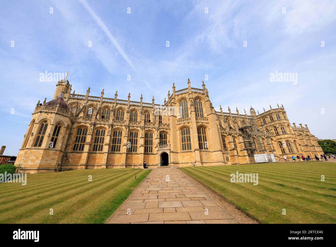 St George's Chapel at Windsor Castle in England is a castle chapel ...