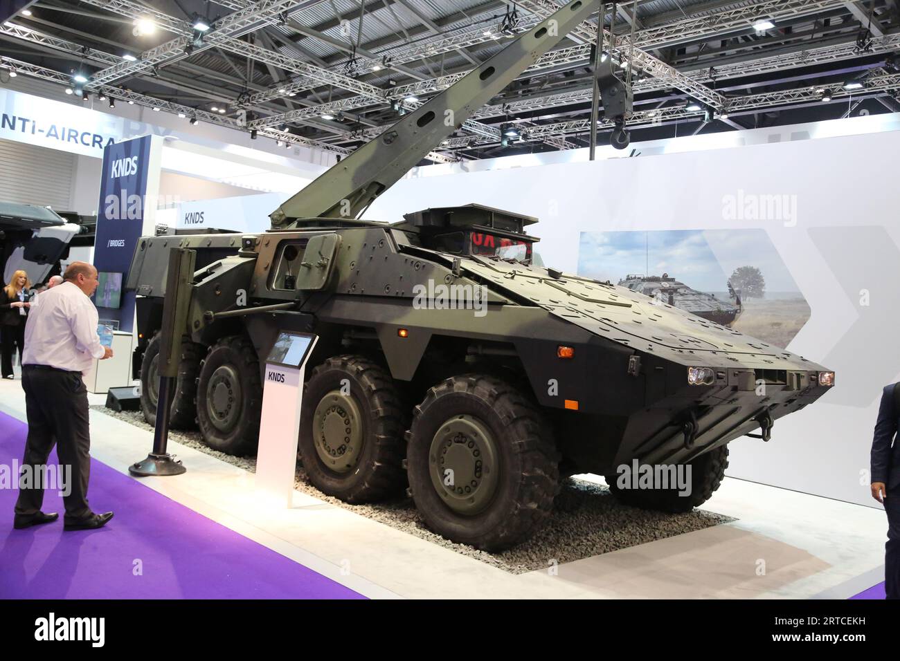 London, United Kingdom. 12th Sep, 2023. Arms manufacturers from all ...