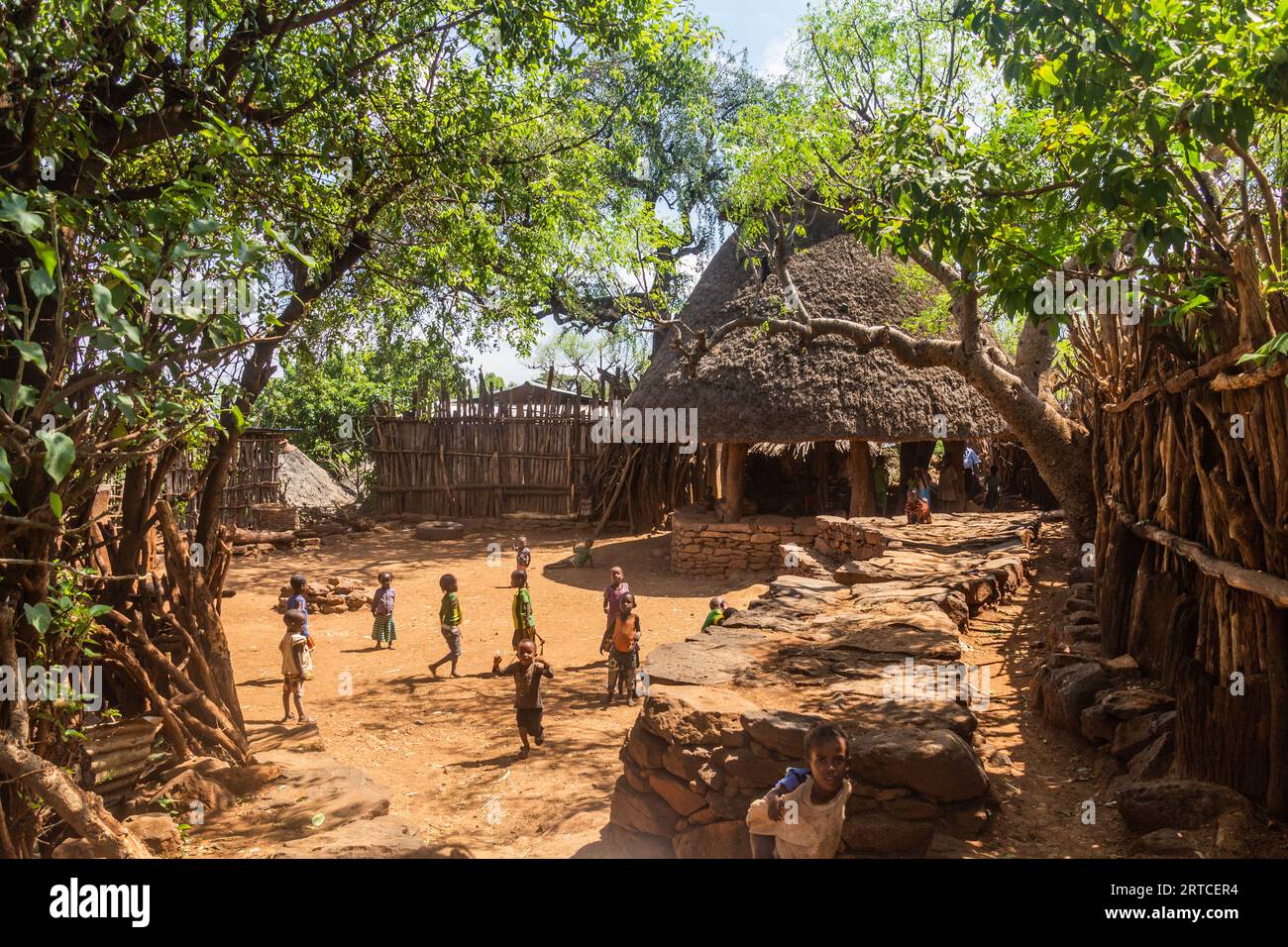 Konso ethiopia stone village hi-res stock photography and images - Alamy