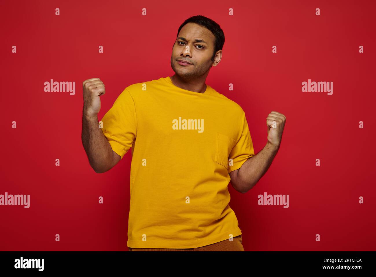 Indian male model with masculine look hi-res stock photography and ...