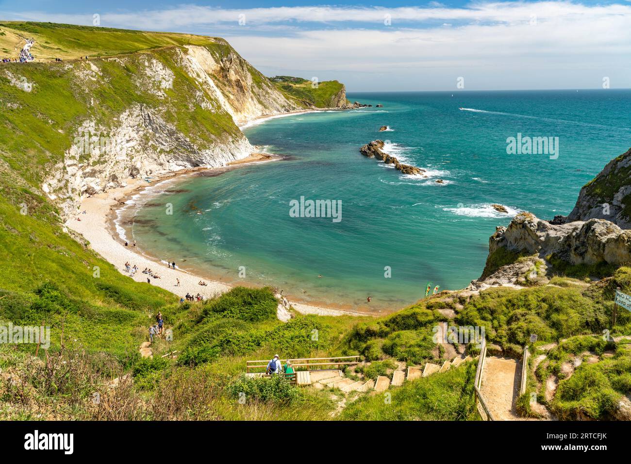 Man O'War Beach, UNESCO World Heritage Site, Jurassic Coast, England ...