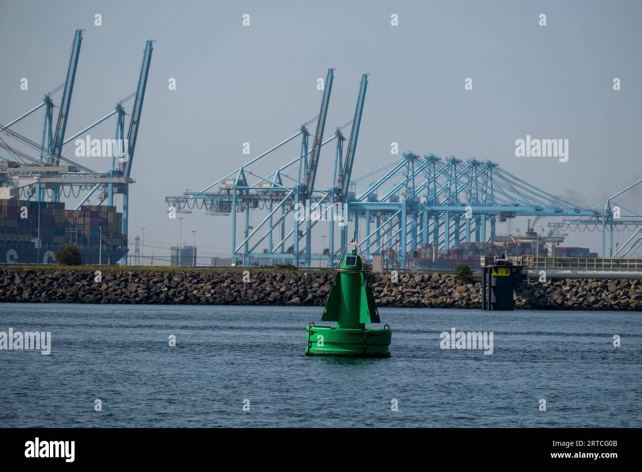 ROTTERDAM, NETHERLANDS - Maasvlakte, Rotterdam, the Netherlands - Port ...