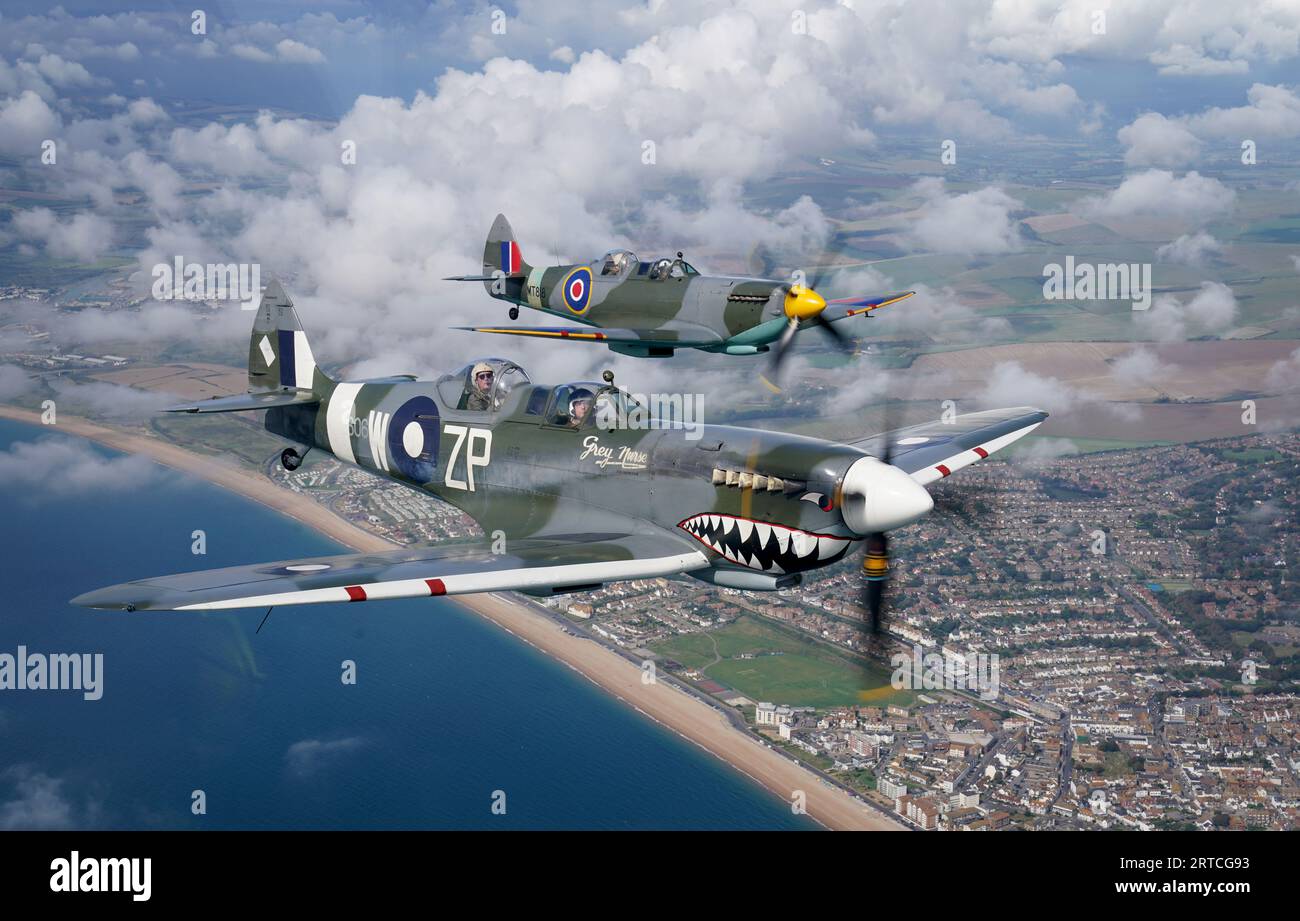 September 2023 spitfires hi-res stock photography and images - Alamy