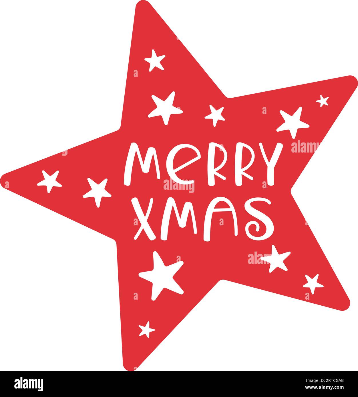 Star text on red Stock Vector Images - Alamy