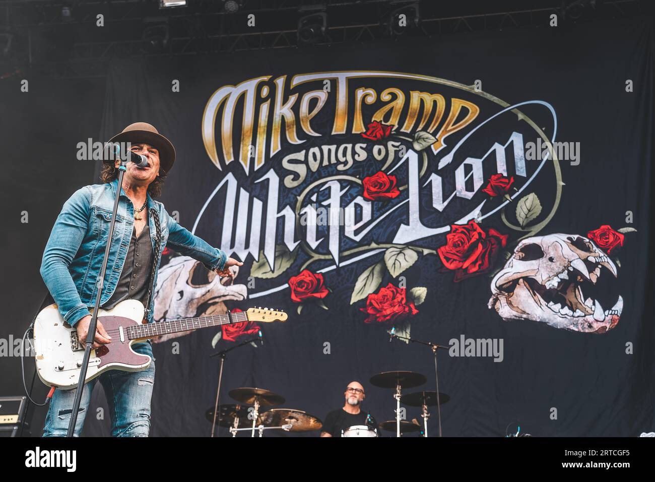 Horsens, Denmark. 11th, August 2023. The Danish hard rock musician and ...