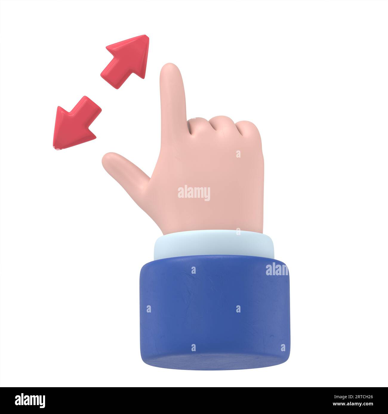 Cartoon Gesture Icon Mockup.People make various gestures. Gesture icon ...