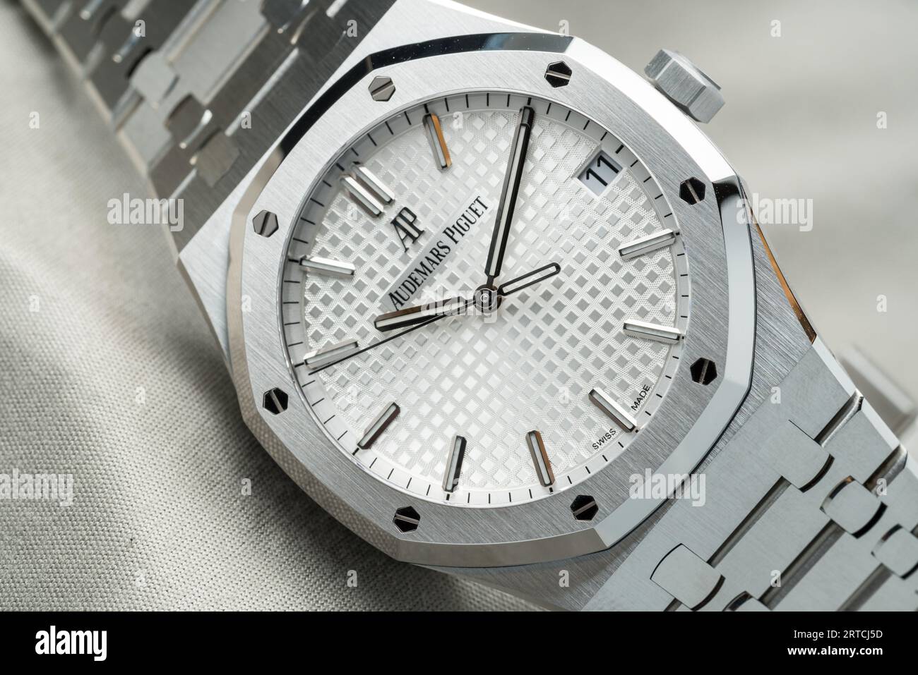 Various Audemars Piguet Royal Oak Models Stock Photo - Alamy