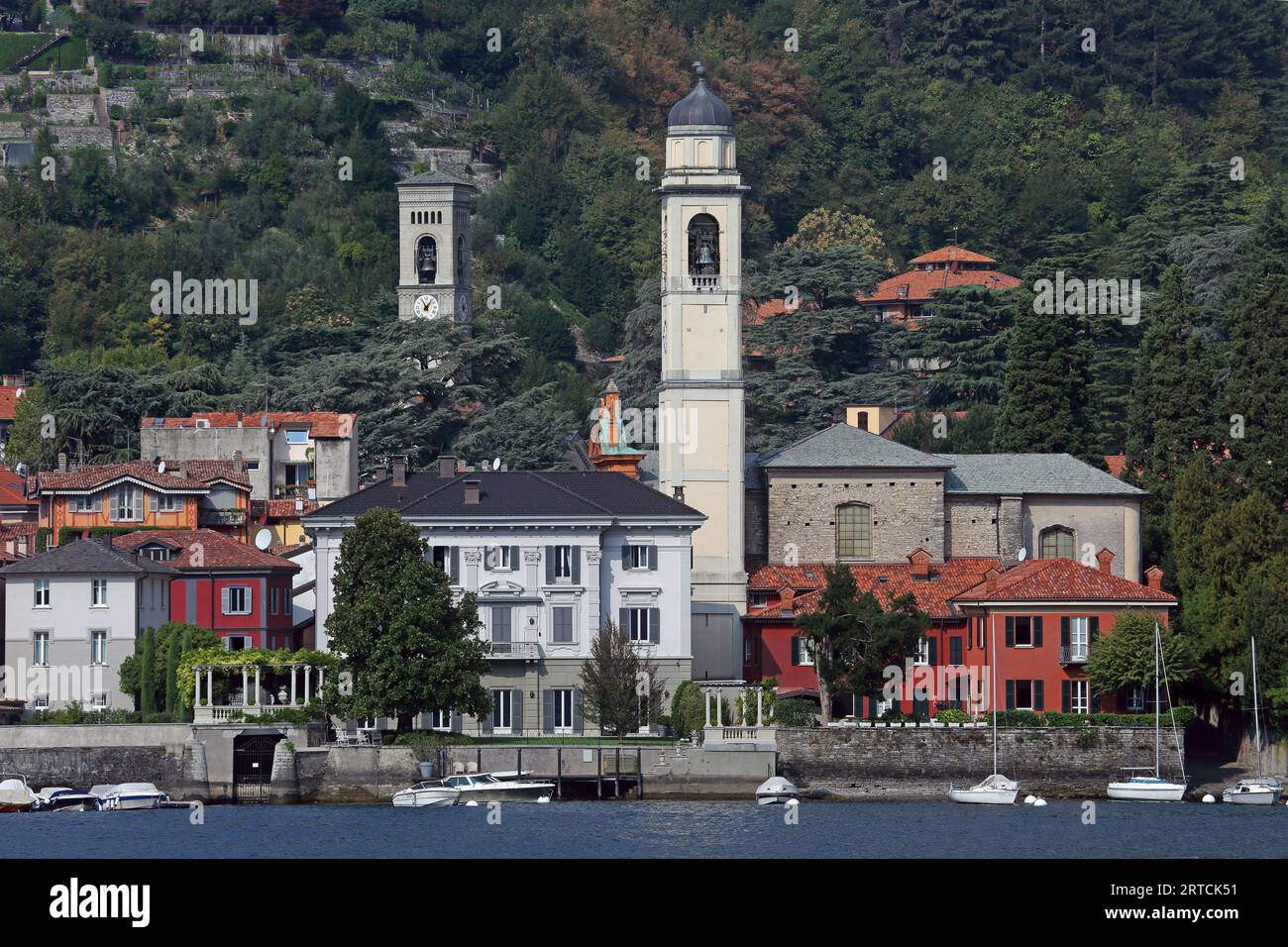 City view of Cernobbio, Lake Como, Lombardy, Italy Stock Photo - Alamy