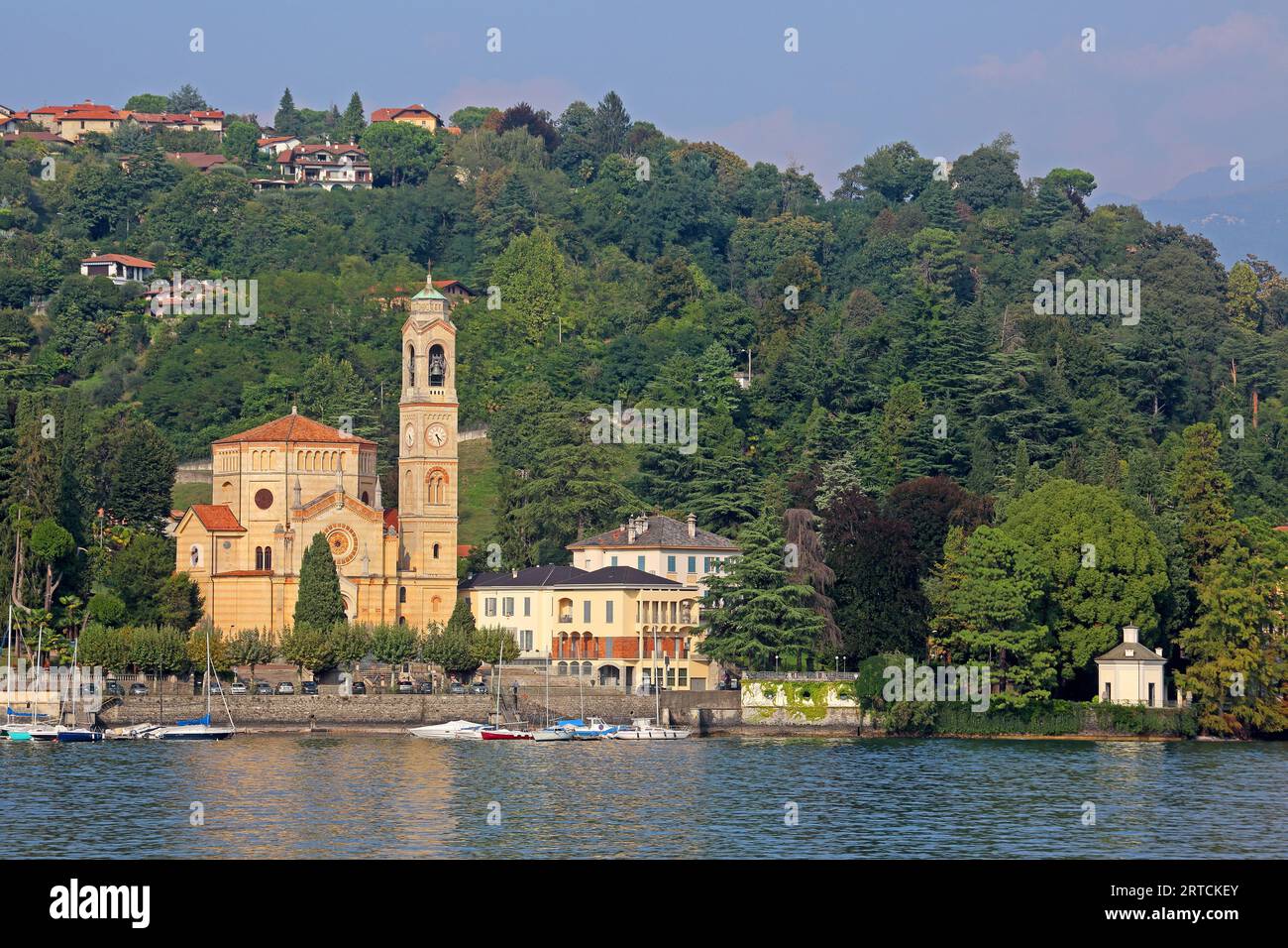 Chiesa San Lorenzo in Tremezzo, one of the municipalities that became ...