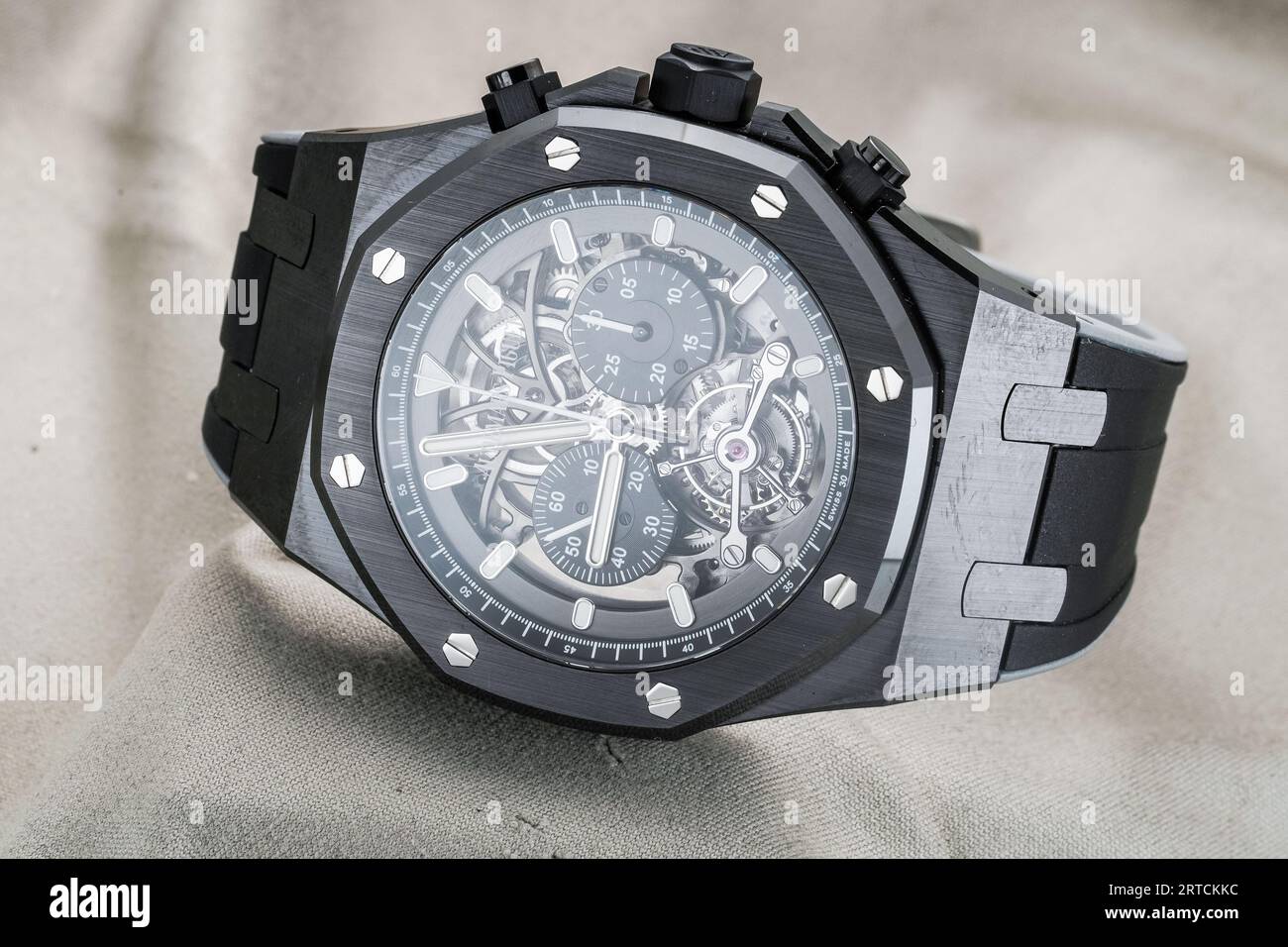 Various Audemars Piguet Royal Oak Models Stock Photo - Alamy