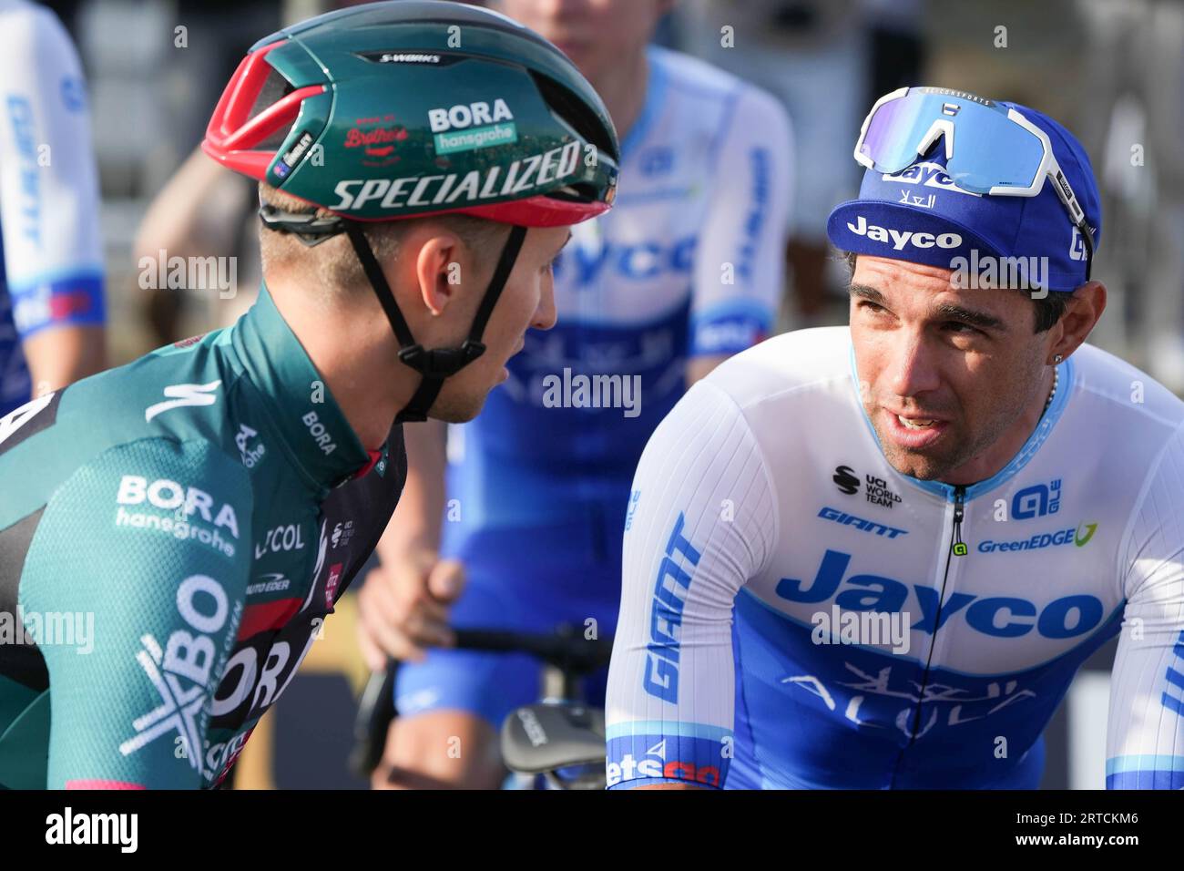 HINDLEY Jai of BORA - hansgrohe and MATTHEWS Michael of Team Jayco ...