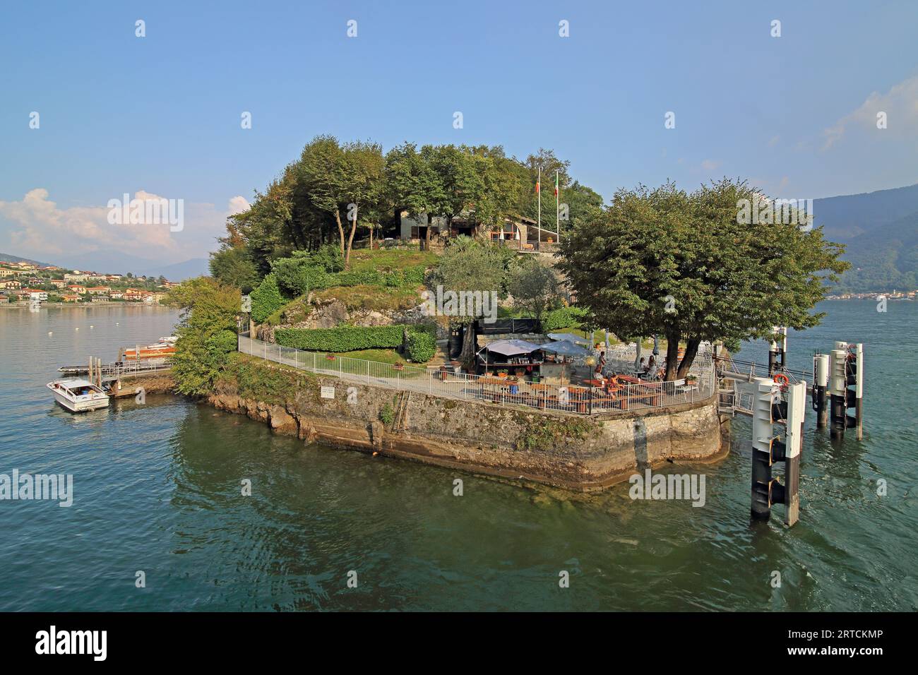 Isola Comacina, Sala Comacina, Lake Como, Italy Stock Photo - Alamy