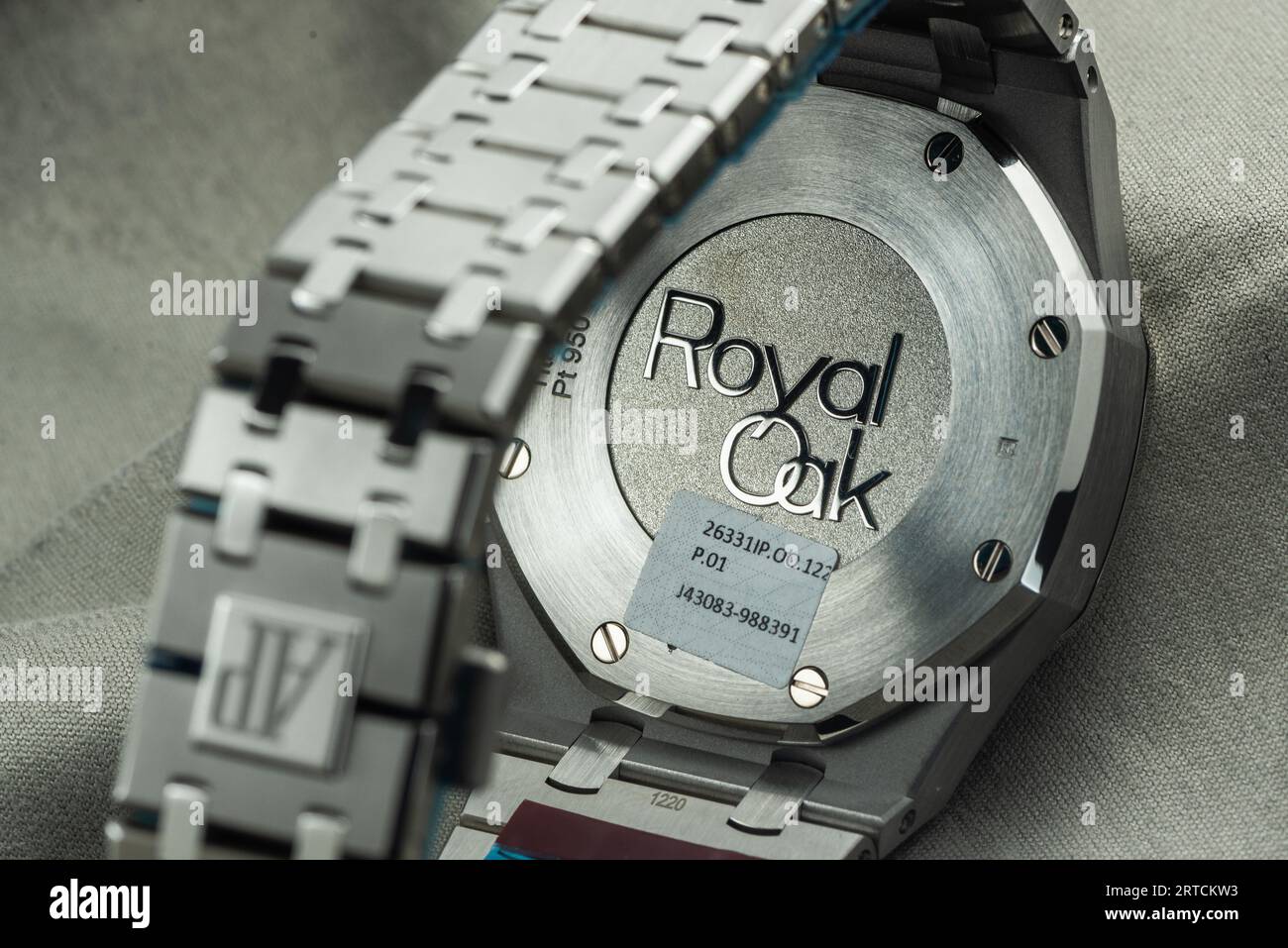 Various Audemars Piguet Royal Oak Models Stock Photo - Alamy