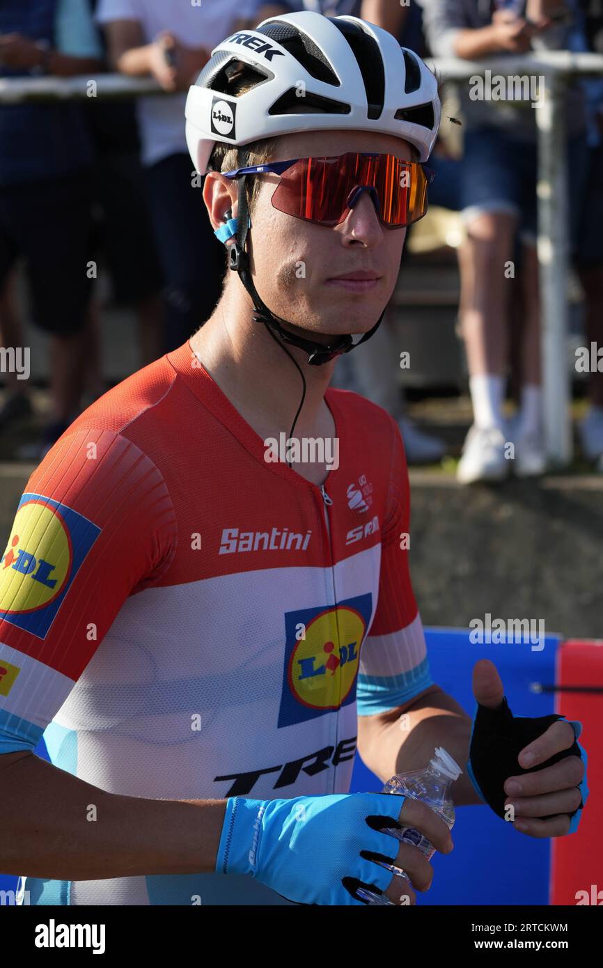 Alex Kirsch of Lidl - Trek during the Bretagne Classic - Ouest-France ...
