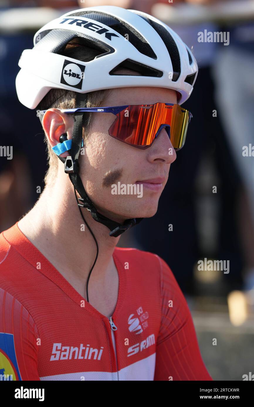 Alex Kirsch of Lidl - Trek during the Bretagne Classic - Ouest-France ...