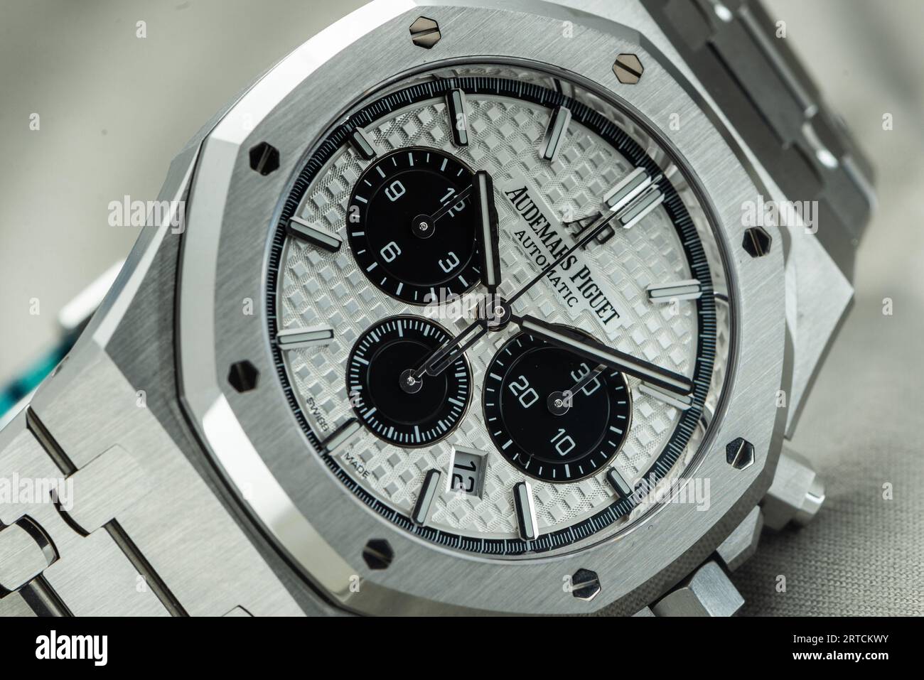 Various Audemars Piguet Royal Oak Models Stock Photo - Alamy