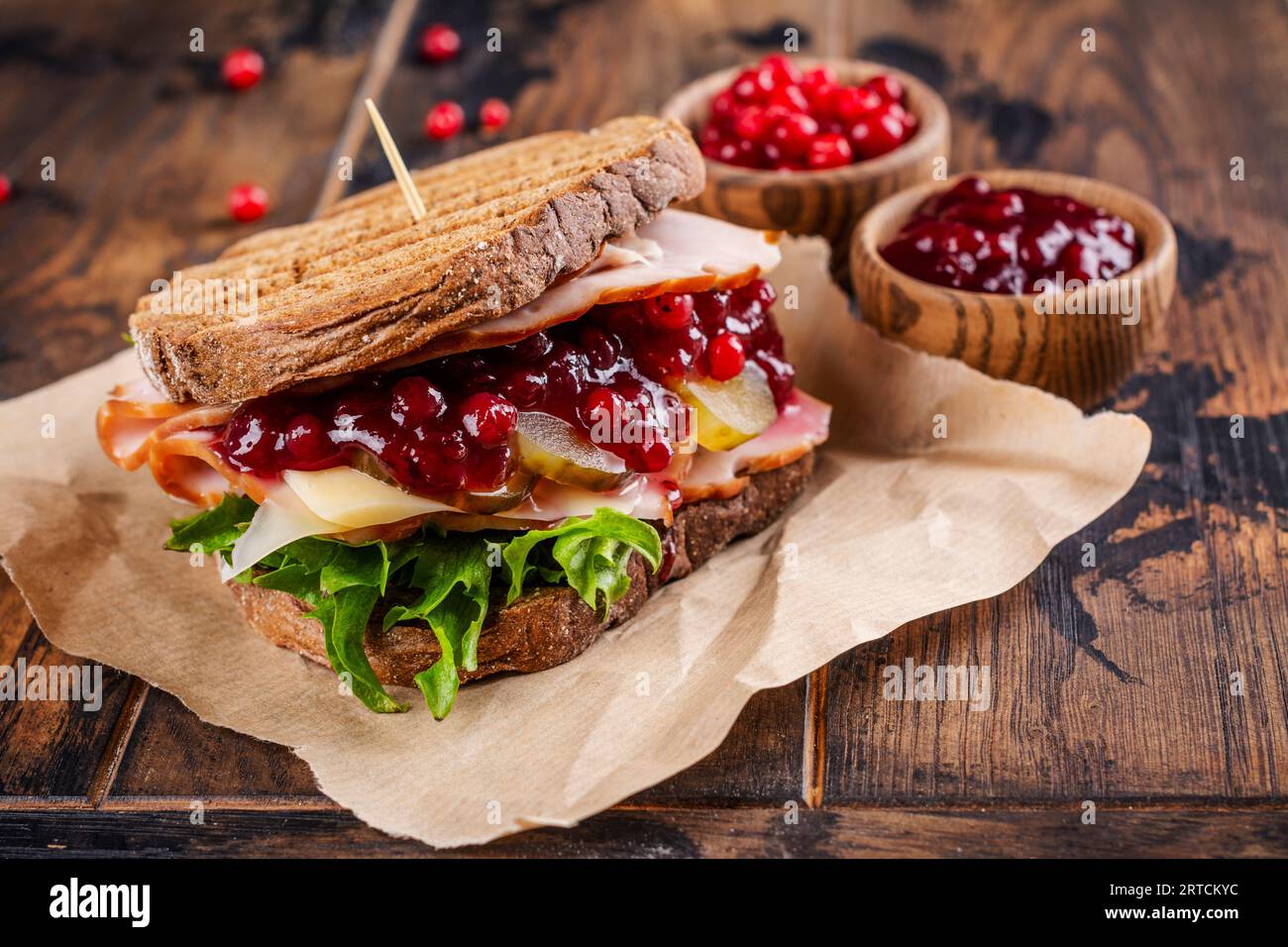Christmas dinner leftover turkey hi-res stock photography and images ...