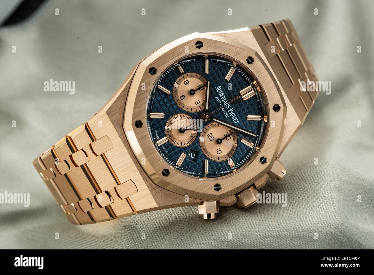 Various Audemars Piguet Royal Oak Models Stock Photo - Alamy