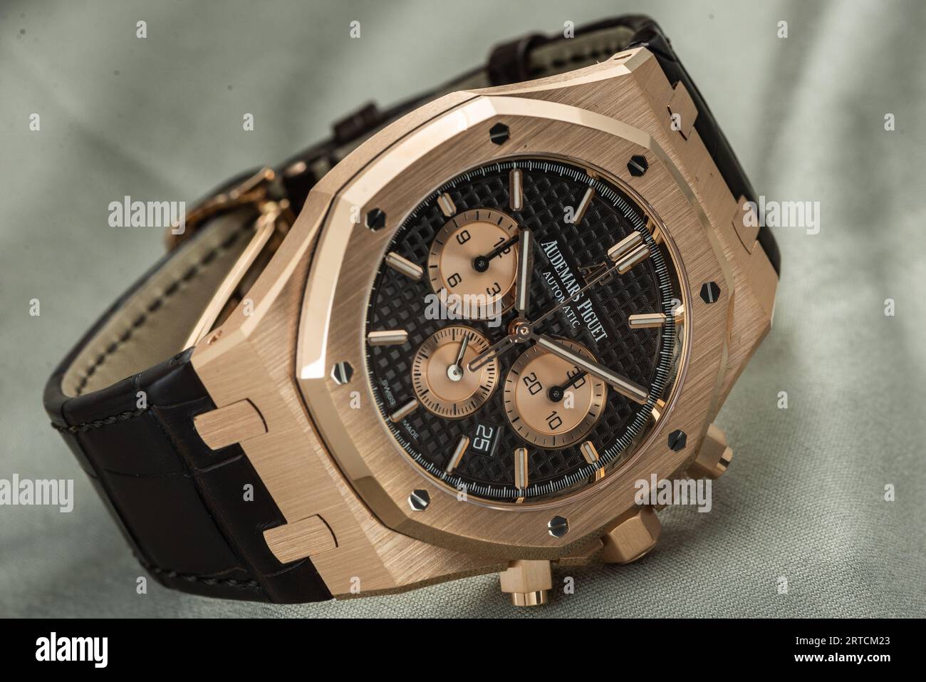 Various Audemars Piguet Royal Oak Models Stock Photo - Alamy