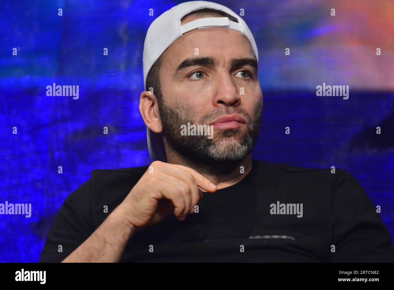 Press conference of the REN-TV fight club. Super series MINEEV - CARVALHO. Izvestia Press Center ...